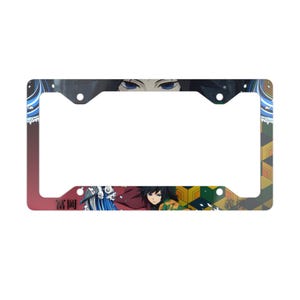 Tomioka Giyu License Plate Frame, High Quality Anime Character License ...
