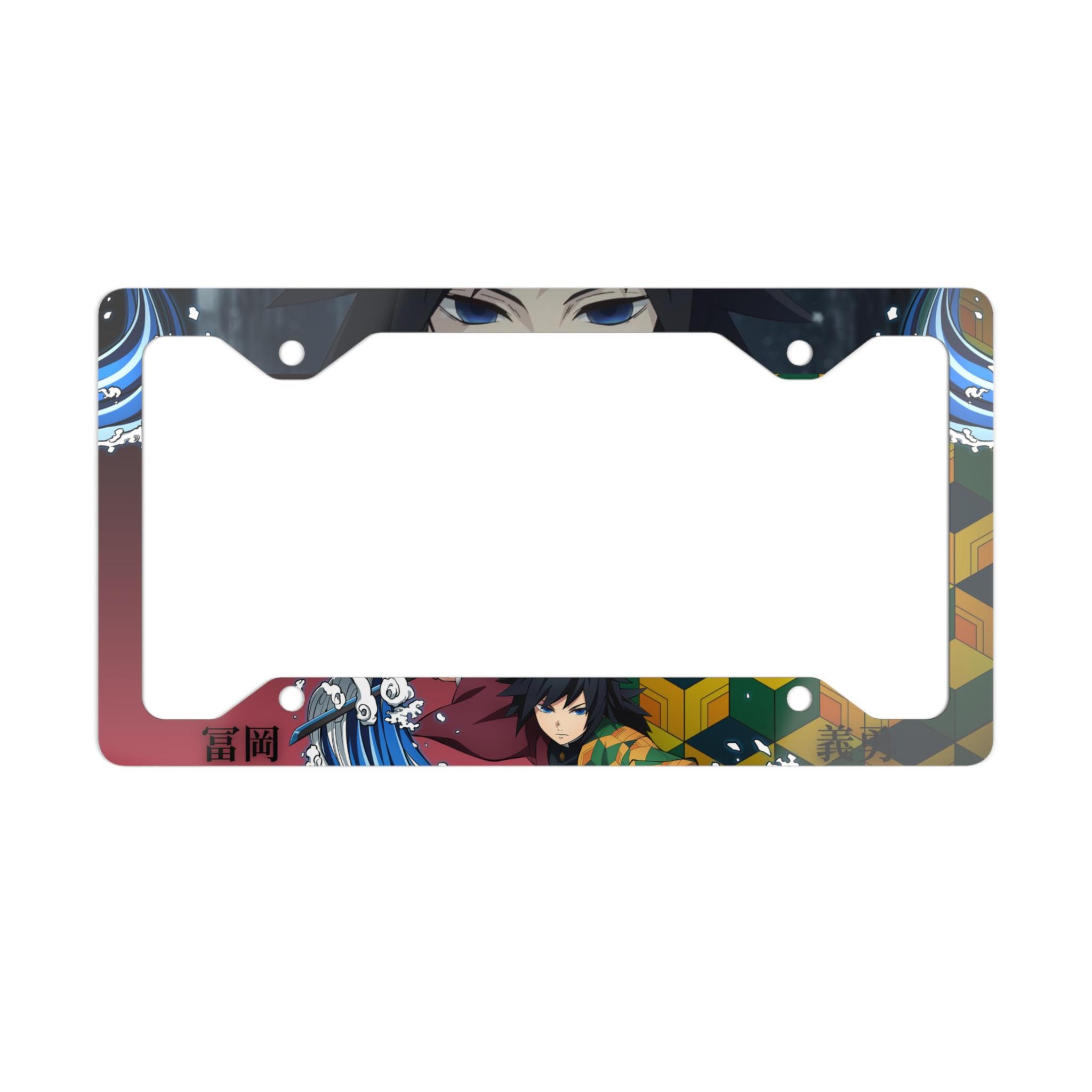 Tomioka Giyu License Plate Frame, High Quality Anime Character License ...