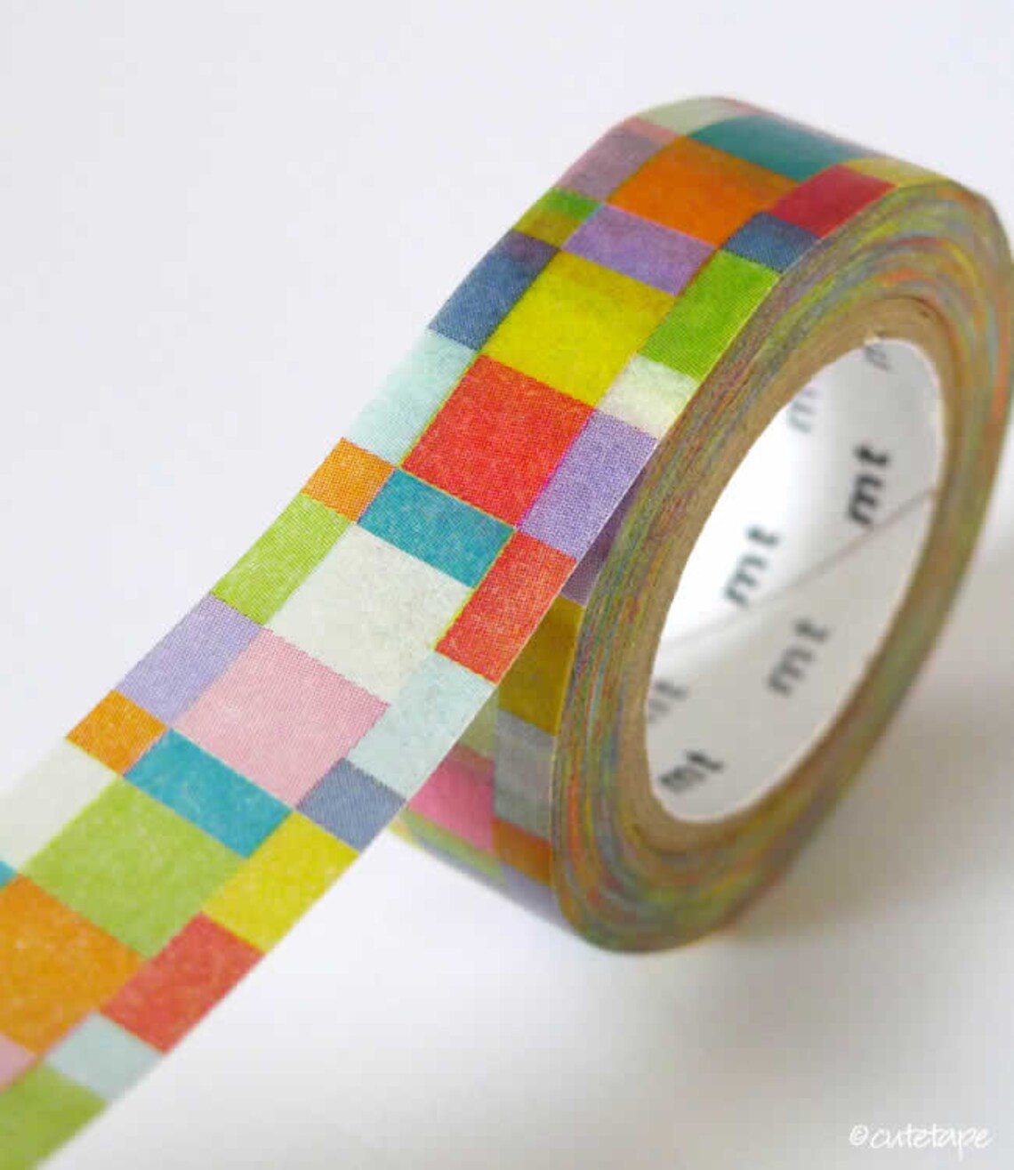Bright Mosaic Washi Tape Colorful Washi Tape Mosaic Tile Tape 15mmx7m ...