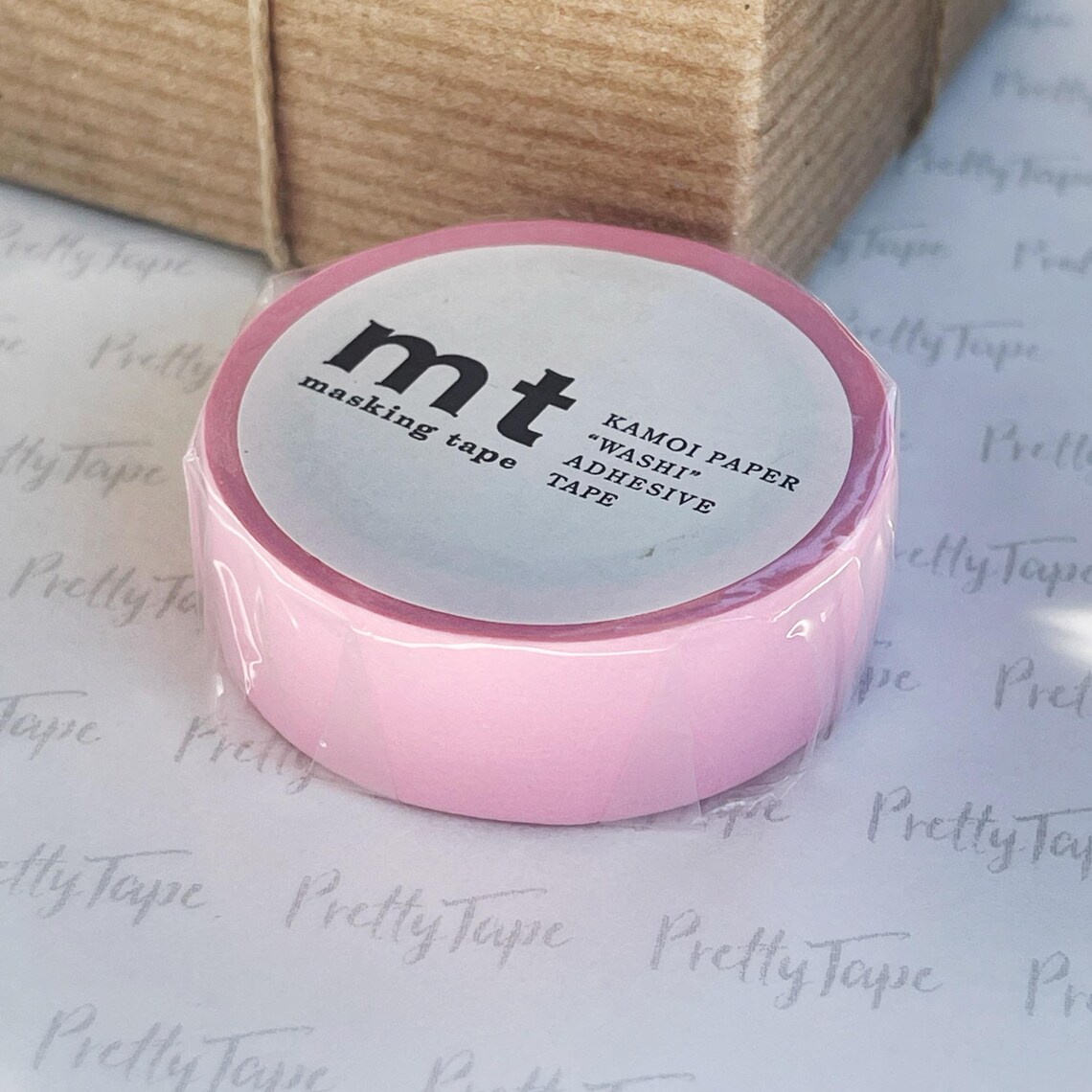Rose Pink Washi Tape Solid Pink Japanese Washi Tape 10mmx7m Gift ...