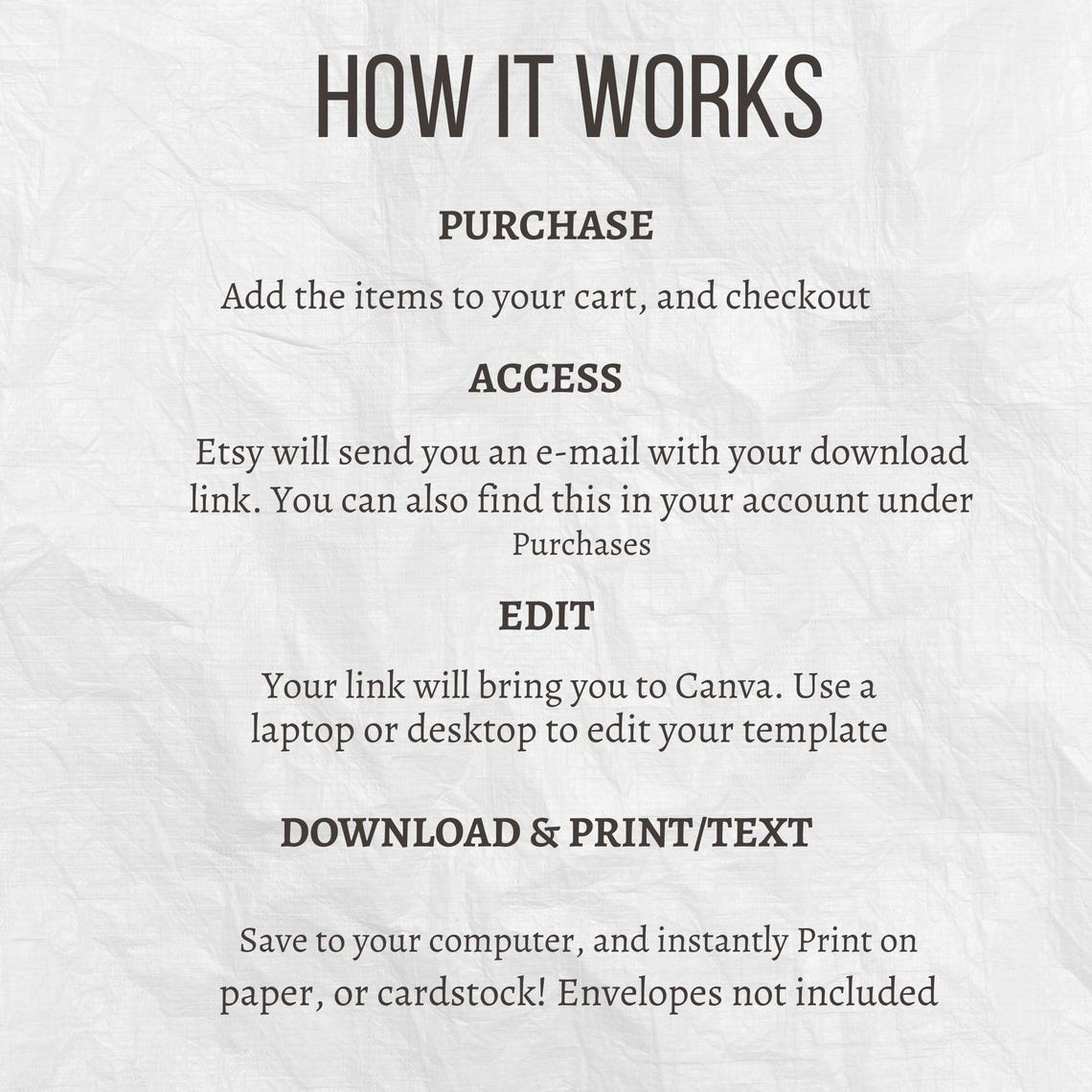 Wedding Advice Cards: Editable Template for Bridal Shower (canva ...