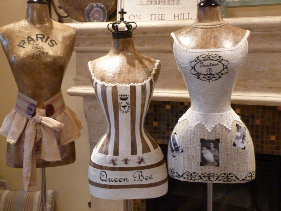 Custom Designed Dress Form Mannequin to Your Specifications - Etsy