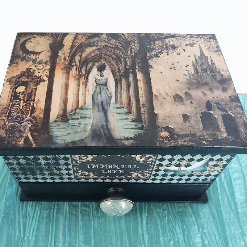 Goth Decorative Storage Box - Etsy