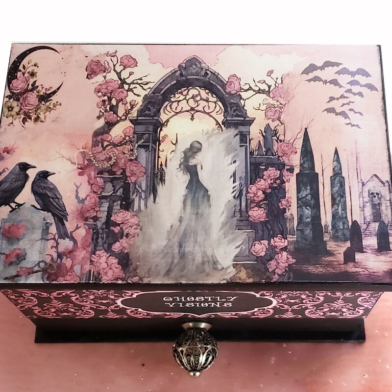 Gothic Jewelry Box - Etsy