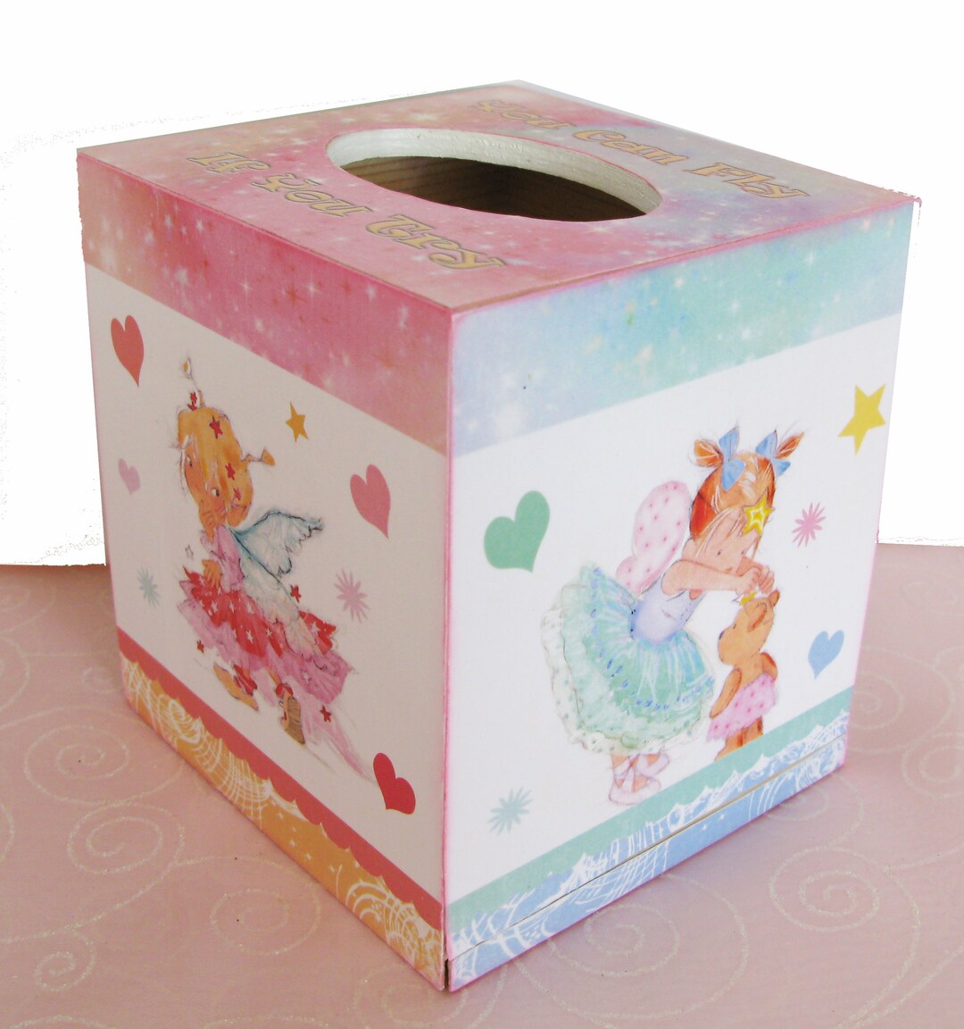 Fairy Girls Tissue Box Cover - Etsy