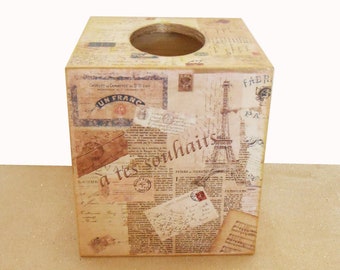 French Tissue Box - Etsy