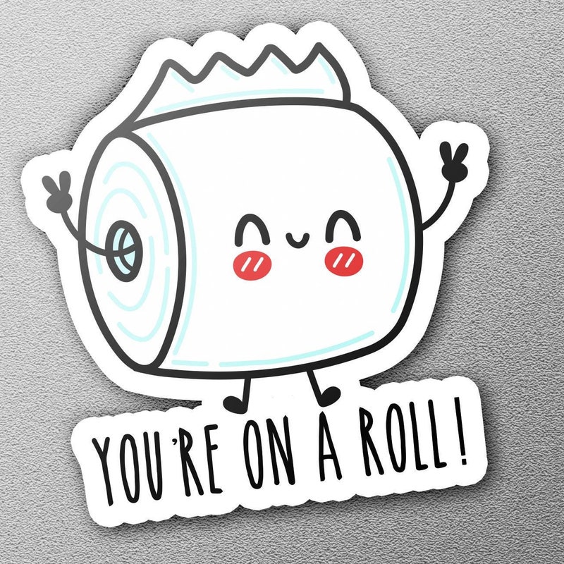 Bathroom Toilet Stickers - Etsy