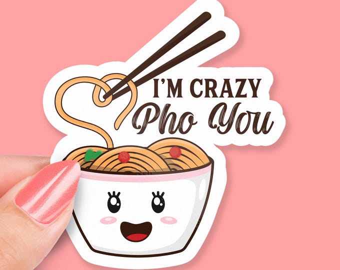 I Love You so Matcha - Cute Matcha Love You so Much Sticker, Adorable ...