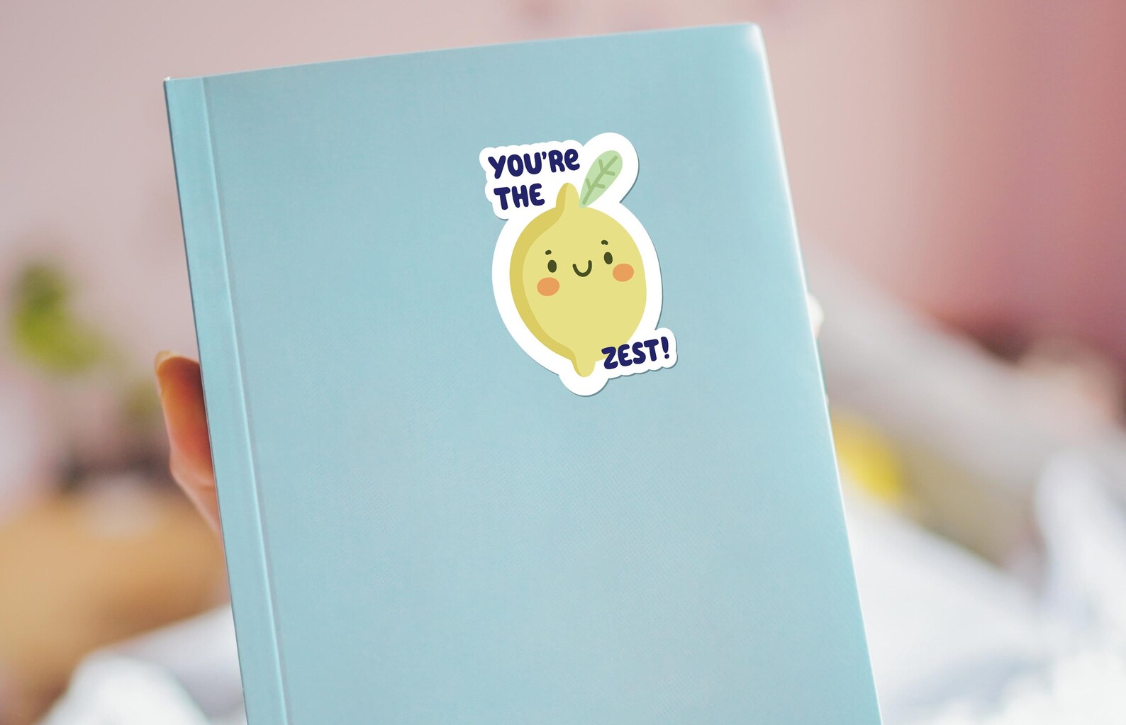 You're the Zest Sticker, Cute Lemon Pun, Funny Encouragement Gift ...