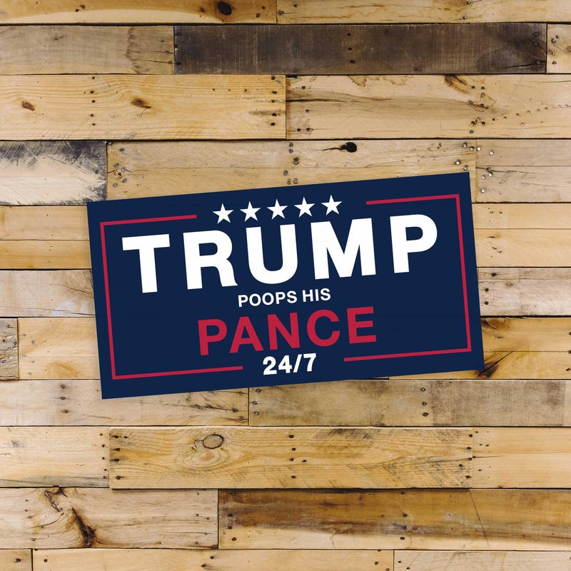 Anti Trump Bumper Sticker - Etsy