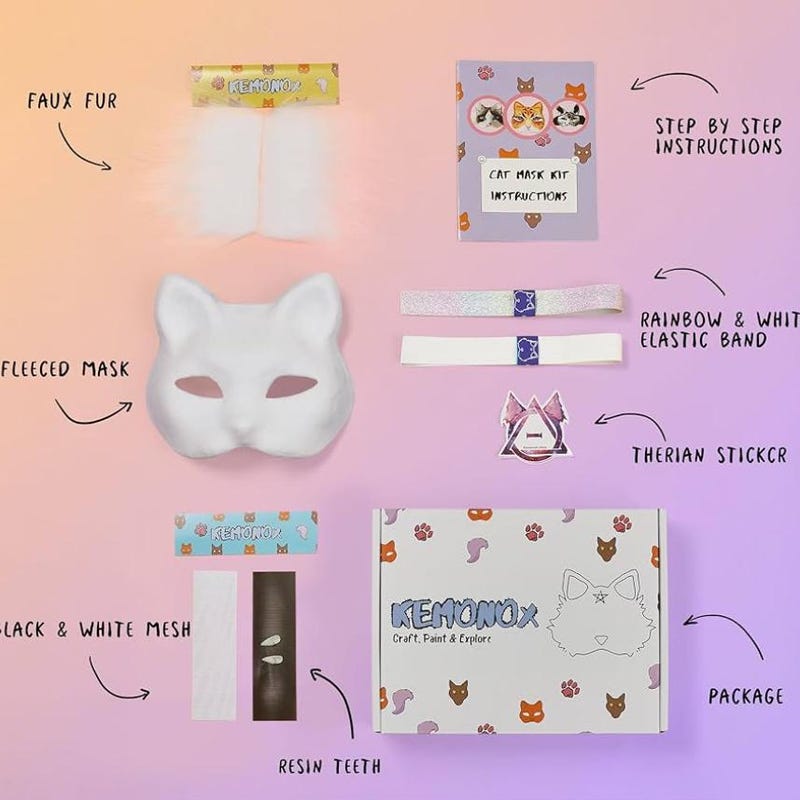 Cat Mask Base - Etsy