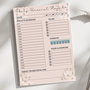 Daily Planner | Daily 2025 Planner | ADHD Daily Planner | ADHD Planner ...