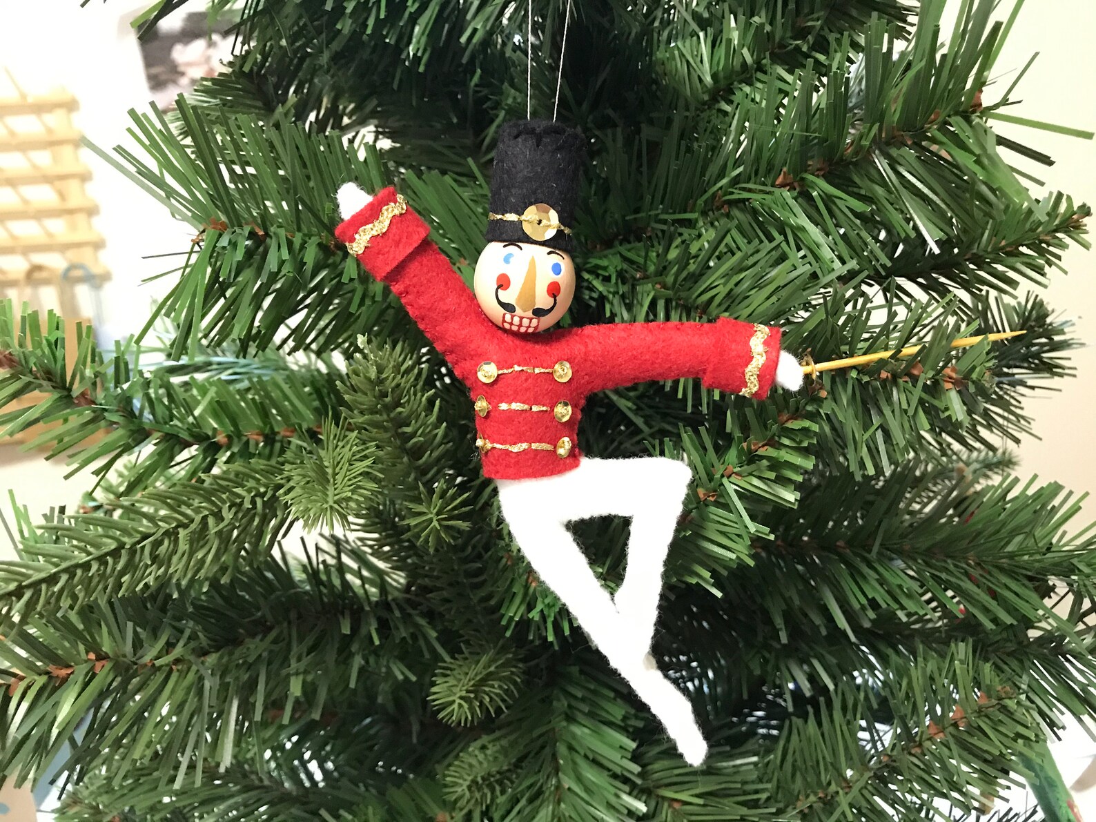 Nutcracker Felt Ornament Pattern - Etsy