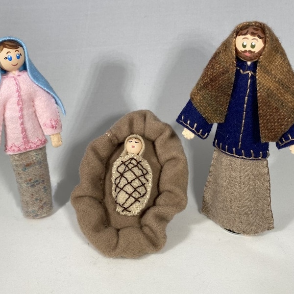 Felt Nativity Pattern - Etsy