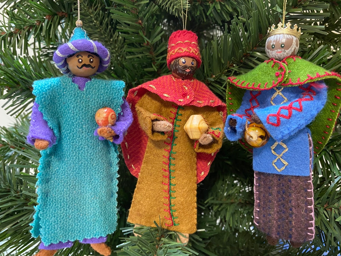 Felt Christmas Nativity Patterns Three Kings - Etsy