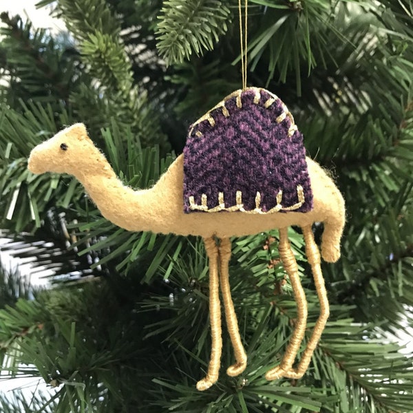 Felt Ornaments Camel - Etsy