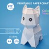 Printable Template for Paper Automata | Spinning Seal Playing the ...