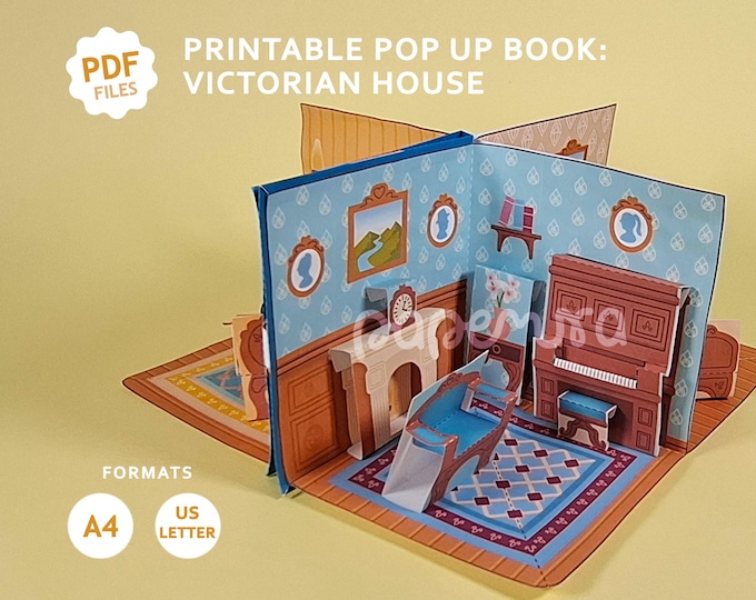 Rare Pop up Book-doll House Book-vintage-very Cute - Etsy