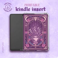 Cute Kindle 6” and Paperwhite Insert Printable | Kindle Decorations | E ...