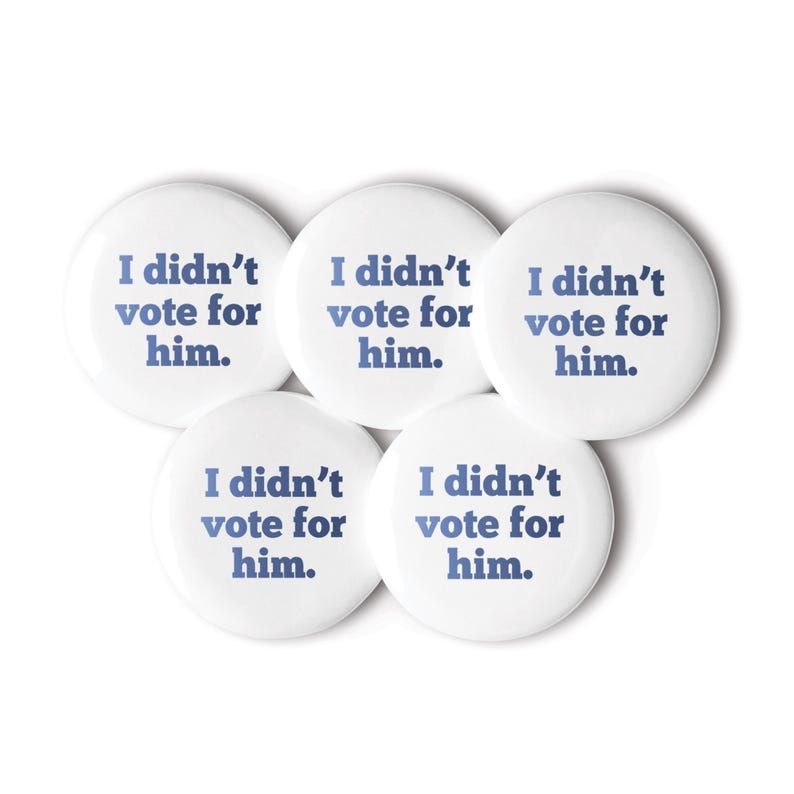 Double-sided Vinyl Stickers for Making Mini Trump Face Flags, Food Tags ...