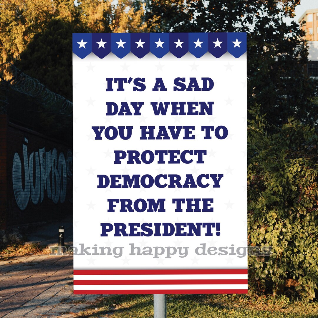 Print Your Own No Kings Protest, Anti-trump Protest Rally Activist ...