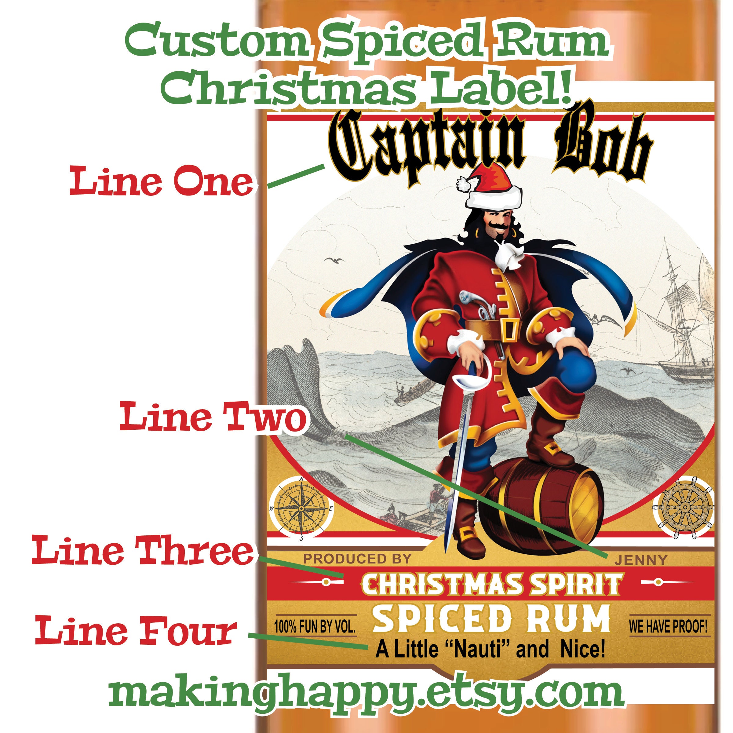 Captain Morgan Label