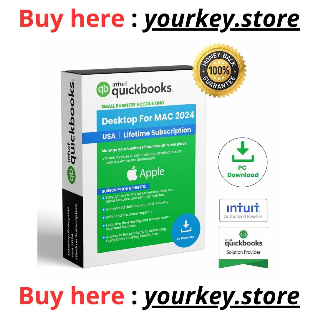 Intuit Qbks Desktop Pro Plus 2024 US Lifetime Activation for Mac - Etsy