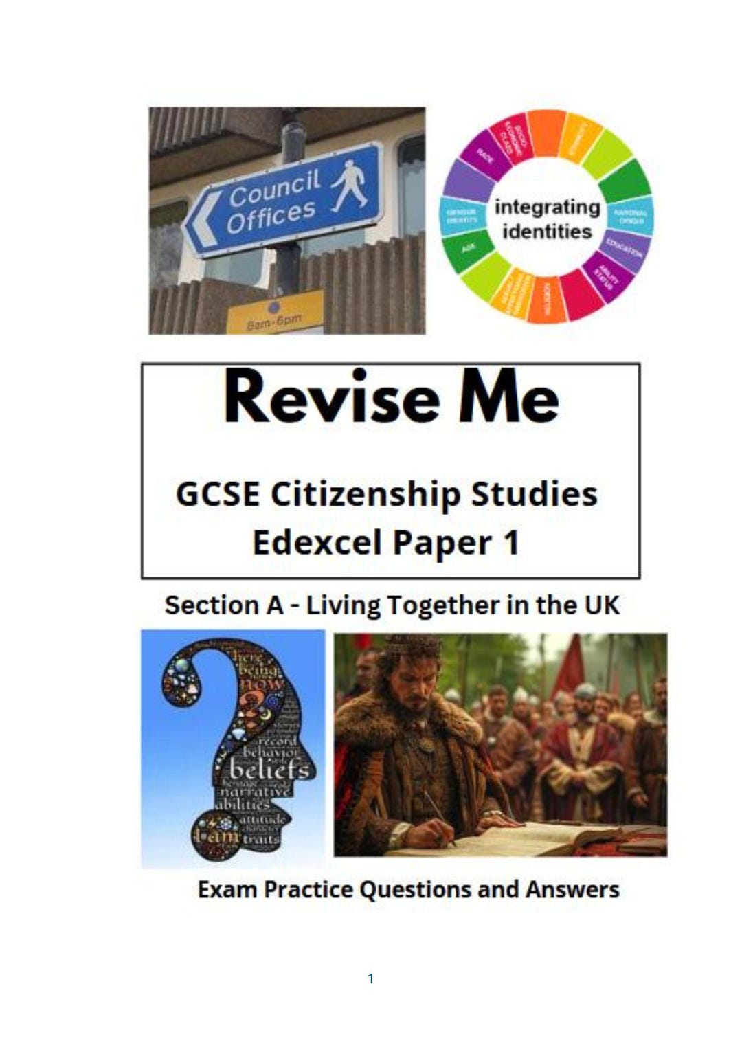 Revise Me GCSE Citizenship Studies Edexcel Paper 1, Section A Living ...