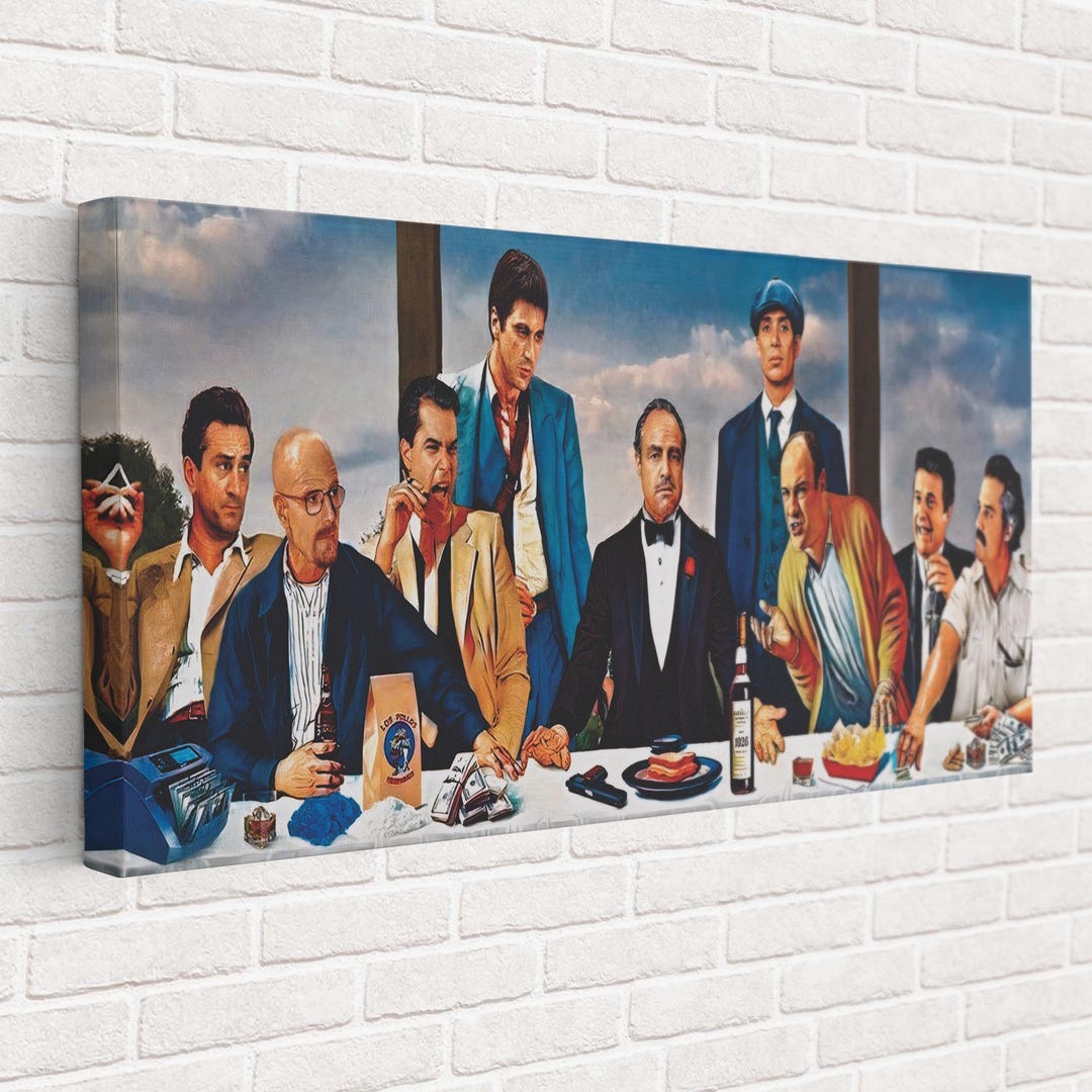 Mafia Last Supper, Walter White, Thomas Shelby, Tony Soprano, Tony ...