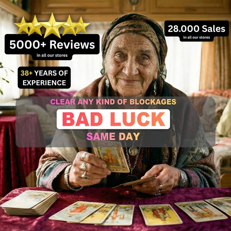 Remove Blockages, Bad Luck, Negative Energy Spell Casting (same Day ...