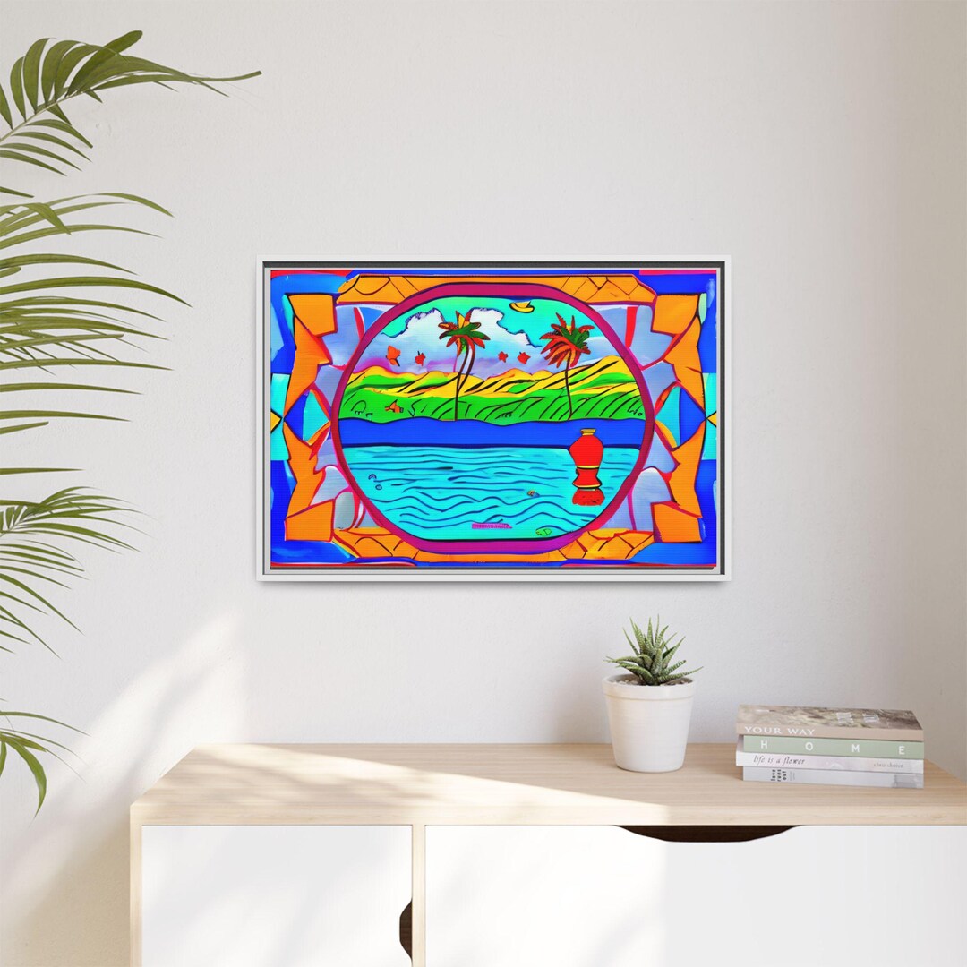 Caribbean Wall Art Caribbean Art Indigenous Art Poster Nature Poster ...