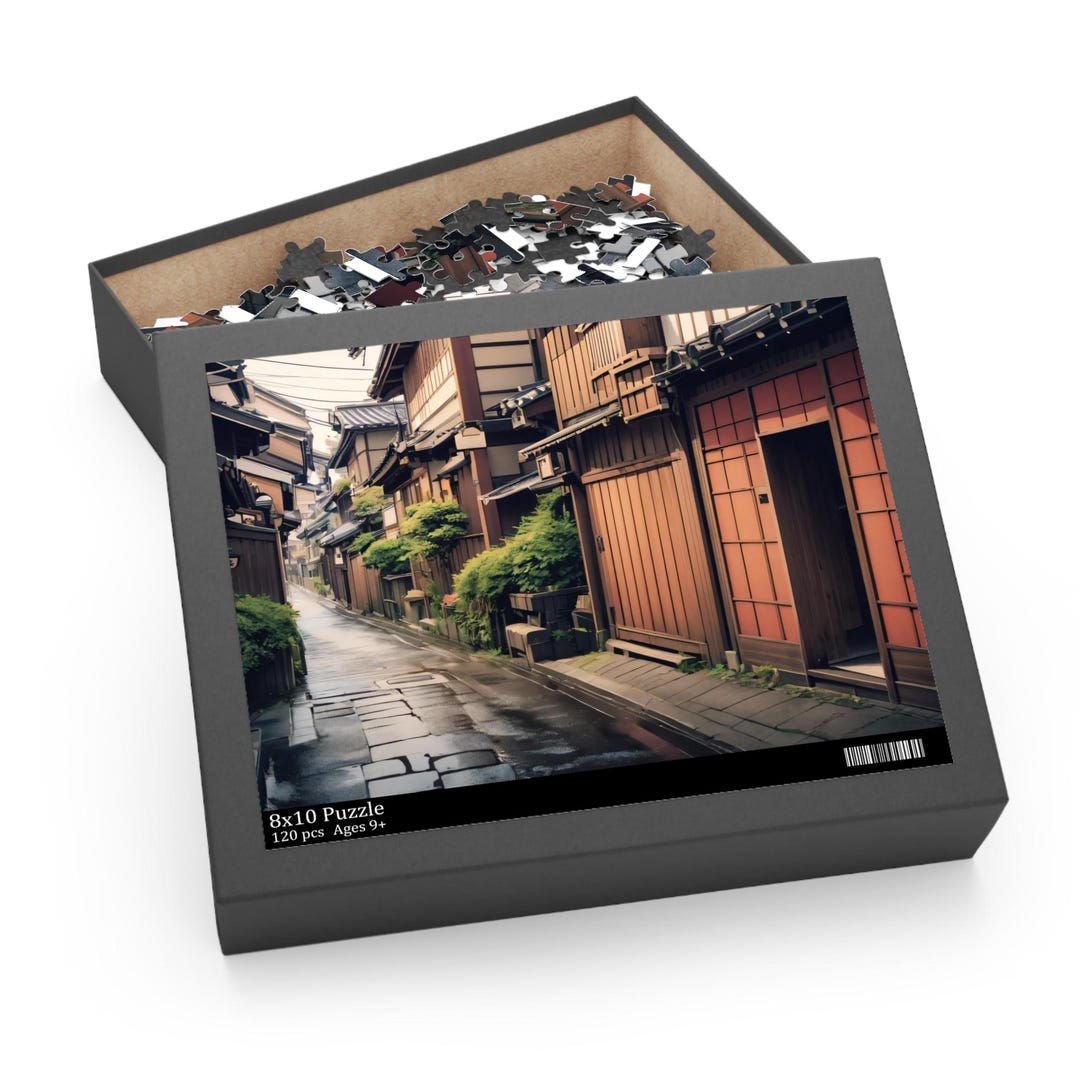 Japanese Jigsaw Puzzle Kyoto Landscape Kyoto Temple Anime Puzzle Manga ...