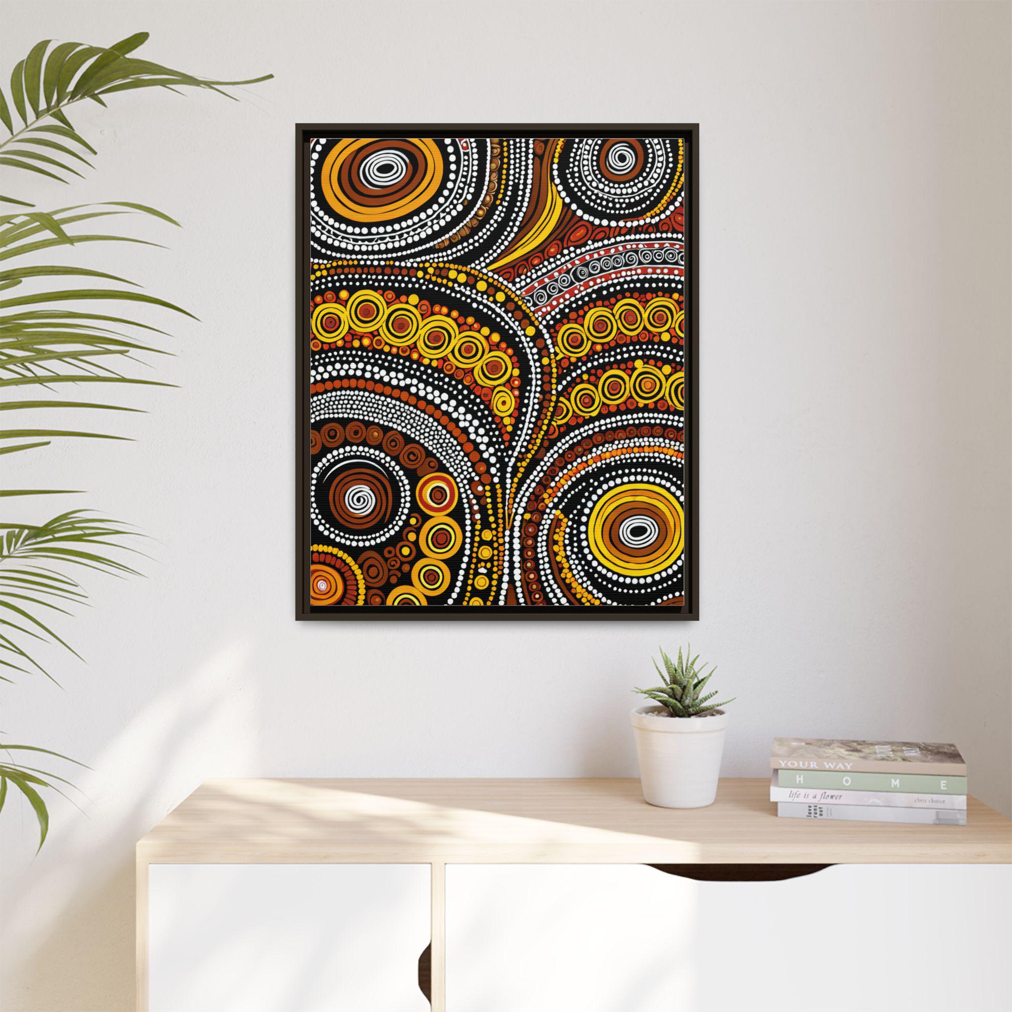 Geometric Wall Art Aboriginal Art Indigenous Art Poster Nature Poster ...