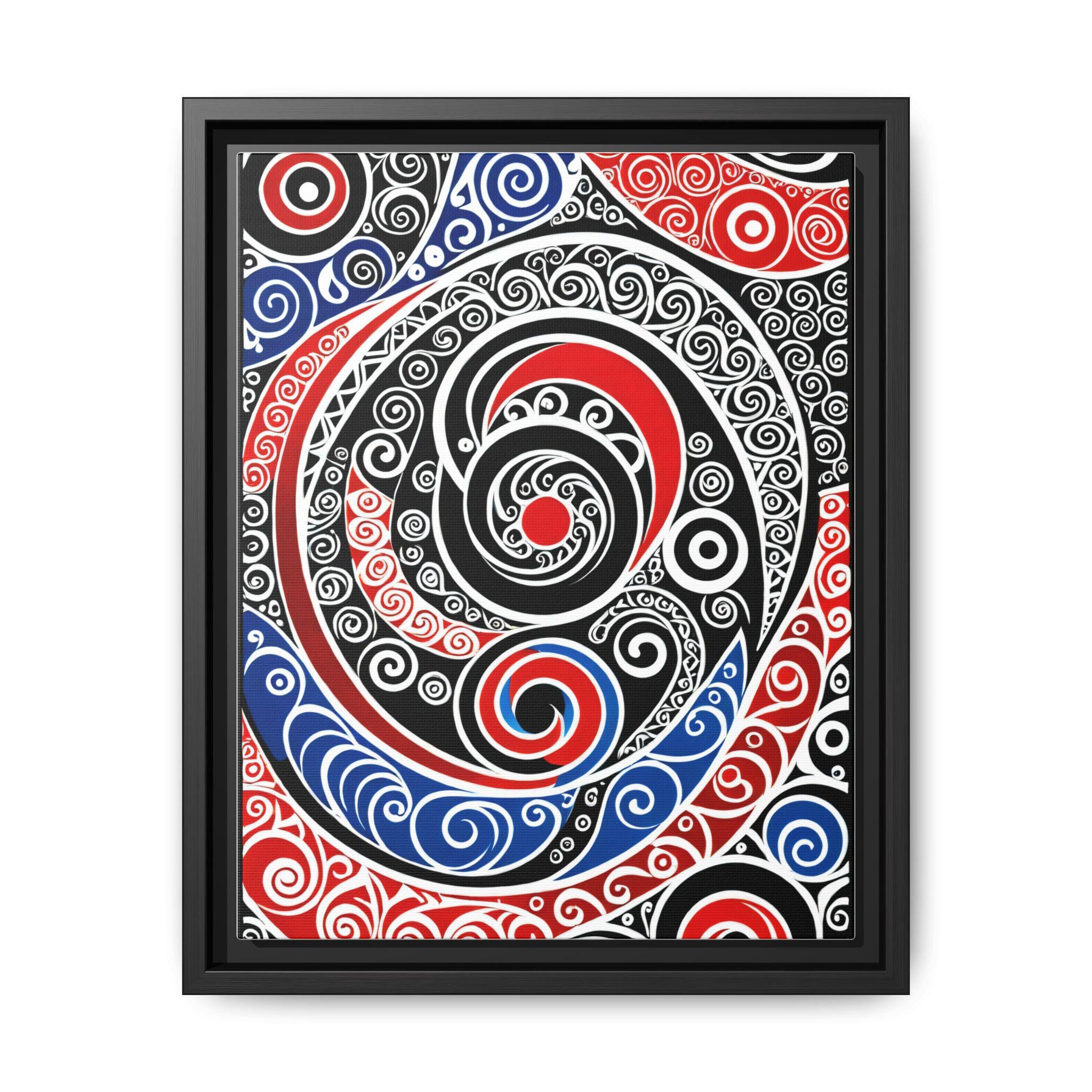 Maori Wall Art Maori Art Indigenous Art Poster Nature Poster Geometric ...