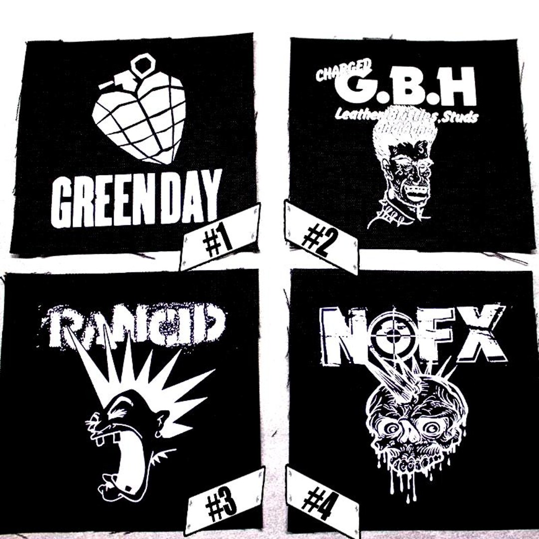 Punk Patch DIY Metal Crust Doom Canvas Sew-on Patch for Battle Vest ...