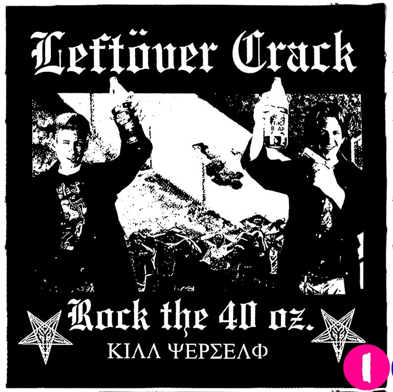 Crust Hardcore Punk Patch DIY Metal Doom Ska Crusty Folk Anarchy Black ...