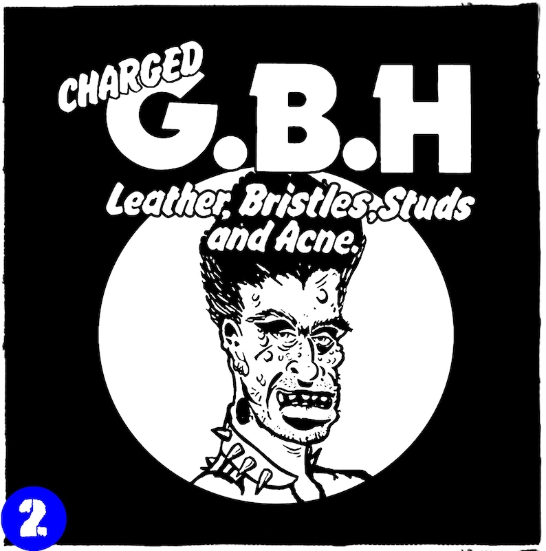 Punk Patch DIY Metal Crust Doom Canvas Sew-on Patch for Battle Vest ...