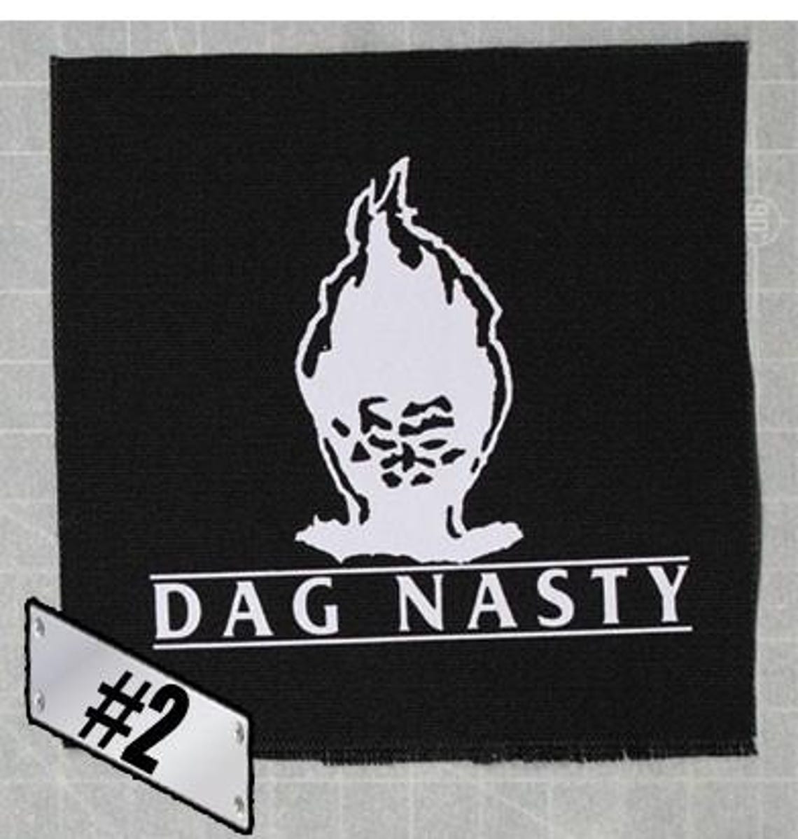 Punk Patch DIY Metal Crust Ska Doom Canvas Sew-on Patch for Battle Vest ...