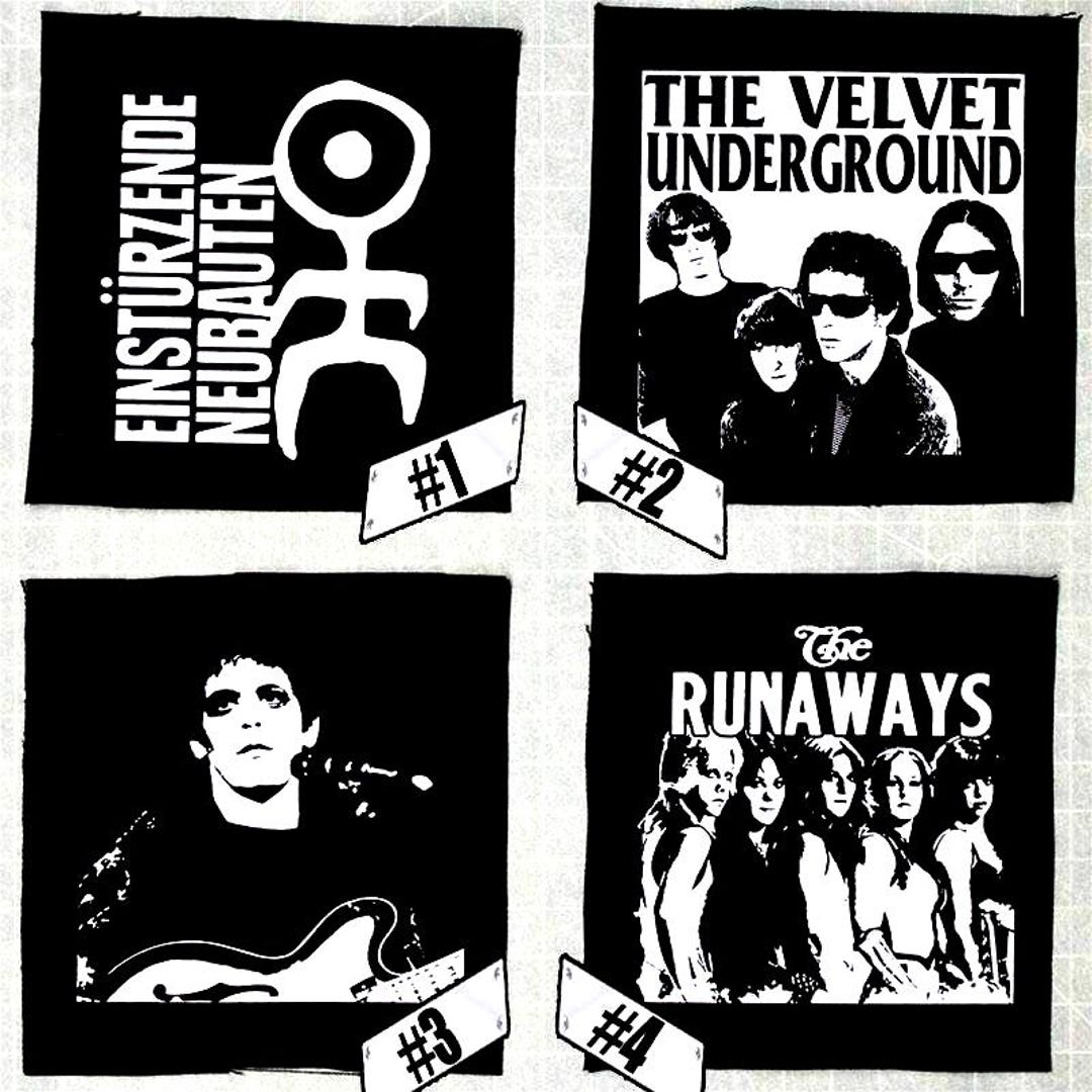 Punk Patch DIY Metal Crust Doom Canvas Sew-on Patch for Battle Vest ...