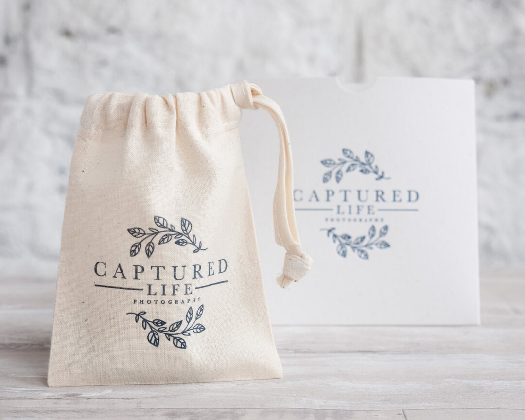 Personalised Cotton USB Bags, Photography and Film Packaging - Etsy
