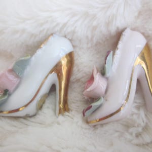 MINIATURE SHOE COLLECTION Bone China Rare - Etsy