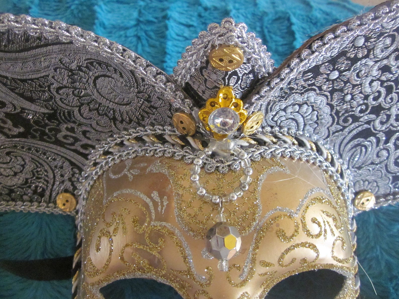 VENETIAN CARNEVALE MASK Italian Wallhanging Upcycled | Etsy