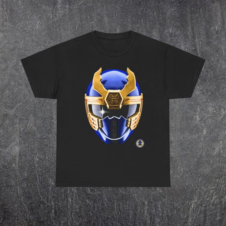 Power Ranger Ninja Storm Navy Thunder Ranger Tee - Etsy
