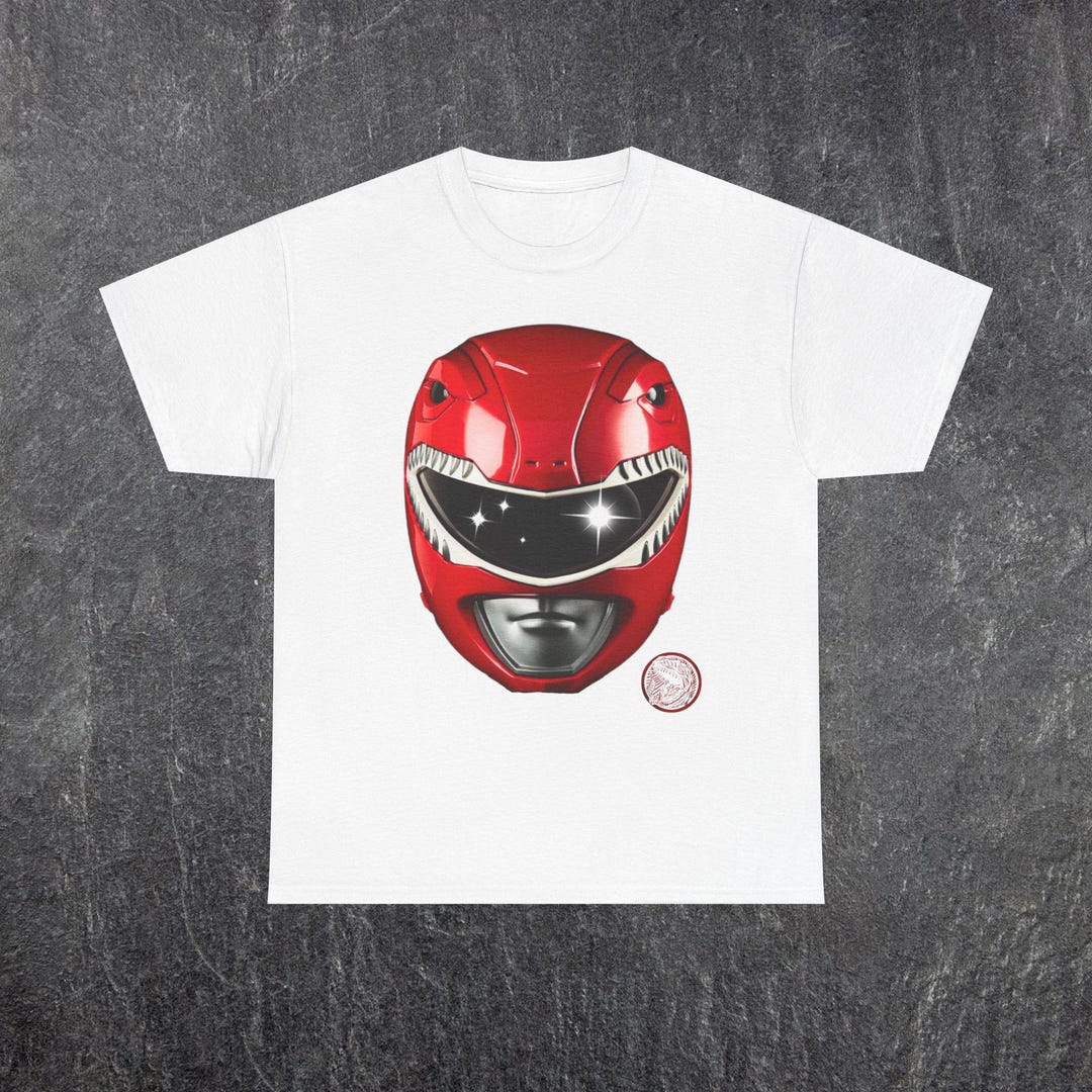 Red Power Ranger MMPR Tee - Etsy