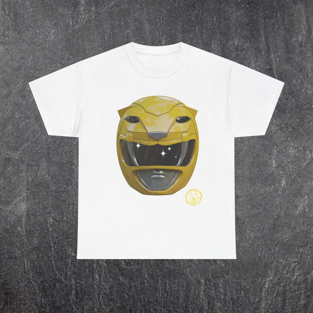 Yellow Power Ranger MMPR Tee - Etsy
