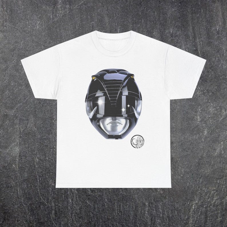 Black Power Ranger MMPR Tee - Etsy