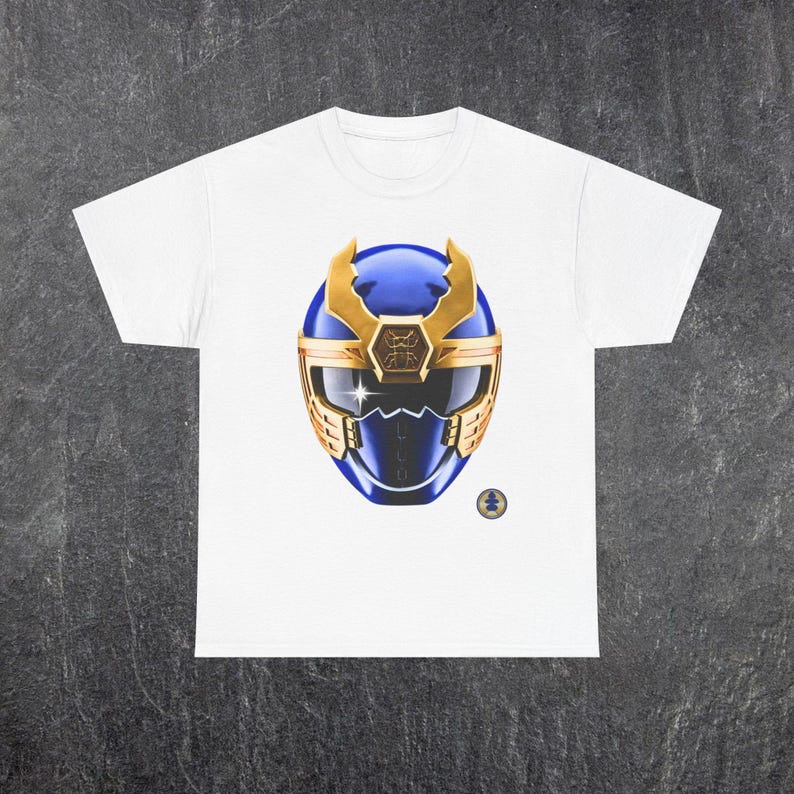 Power Ranger Ninja Storm Navy Thunder Ranger Tee - Etsy
