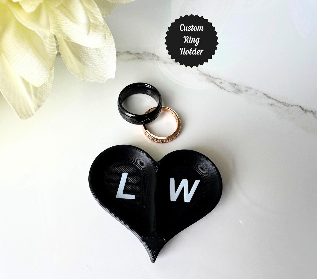Custom Ring Holder,3d Printed,engagement Ring Holder,custom Wedding ...