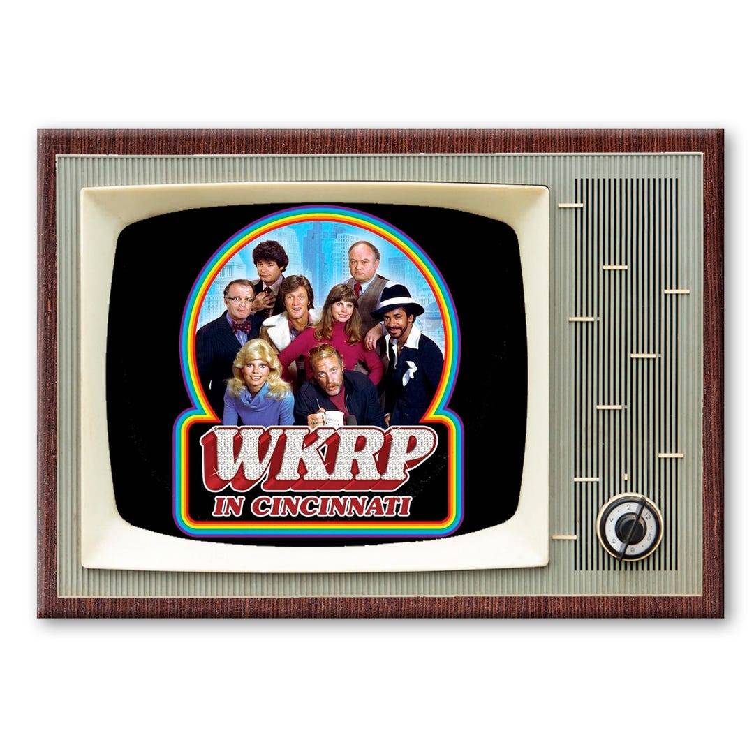 WKRP in Cincinnati Classic TV Show Retro TV Fridge Magnet - Etsy