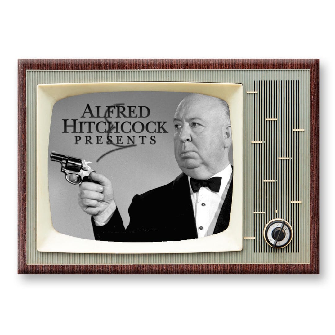 Alfred Hitchcock Show Fridge Magnet: Retro TV Gloss Finish - Etsy